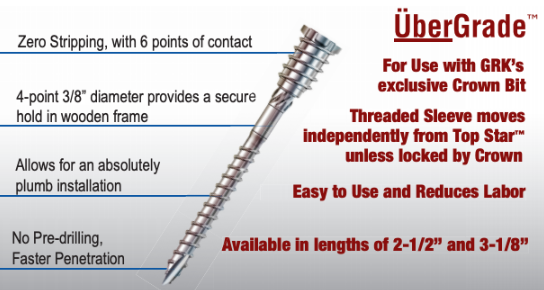 The Ultimate Guide to GRK Fasteners for Professional Remodelers